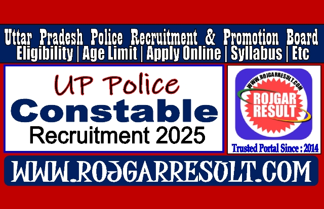 UP Police Constable Online Form 2026 for 32679 Post